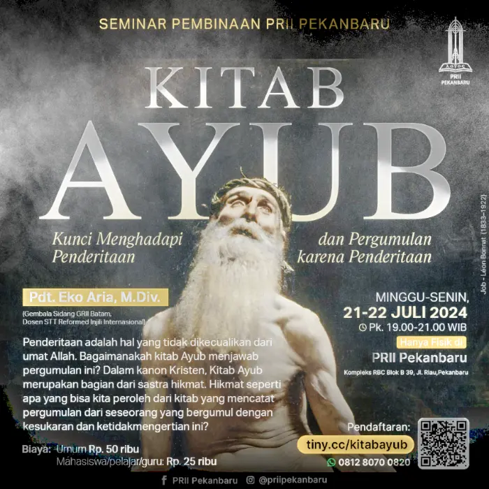 Seminar Pembinaan: Kitab Ayub - GRII KEBON JERUK