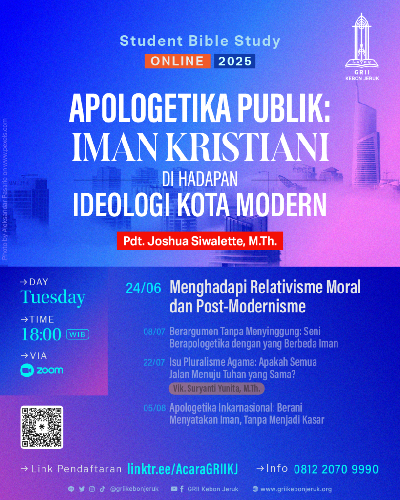 SBS - Apologetika Publik: Iman Kristiani di Hadapan Ideologi Kota ...