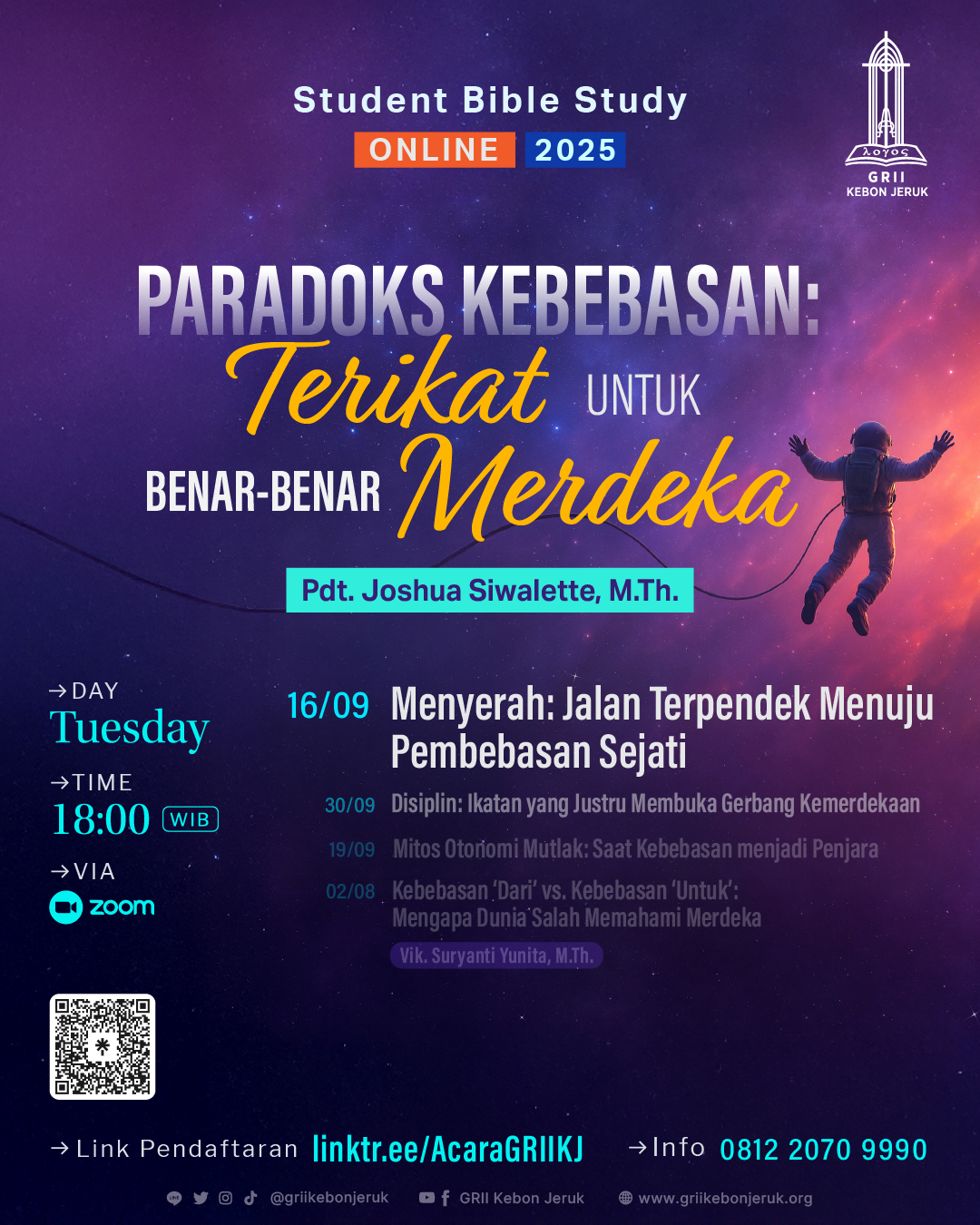 Student Bible Study: Paradoks Kebebasan: Terikat untuk Benar-Benar ...